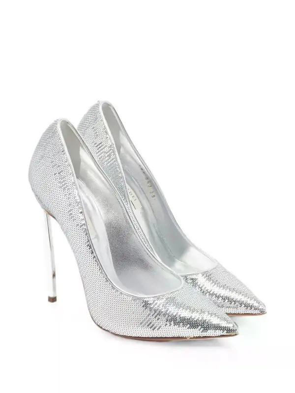 Casadei Blade Sequinned Pumps