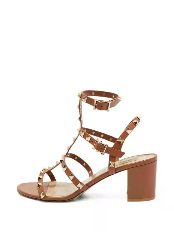 Valentino Garavani Rockstud Caged Heeled Sandals