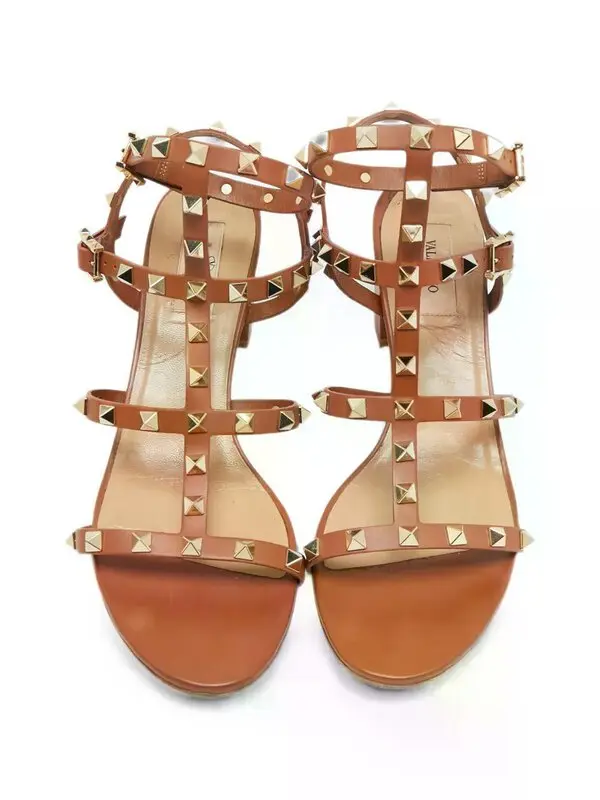 Valentino Garavani Rockstud Caged Heeled Sandals