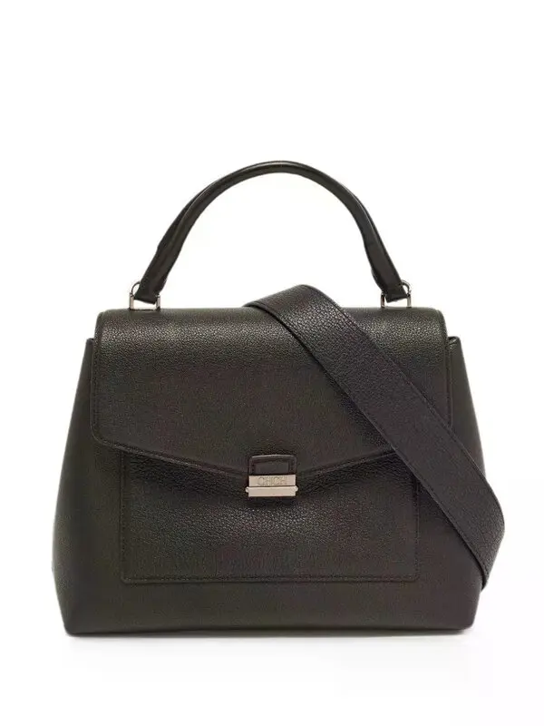 Carolina Herrera Flap Tote Bag - Black