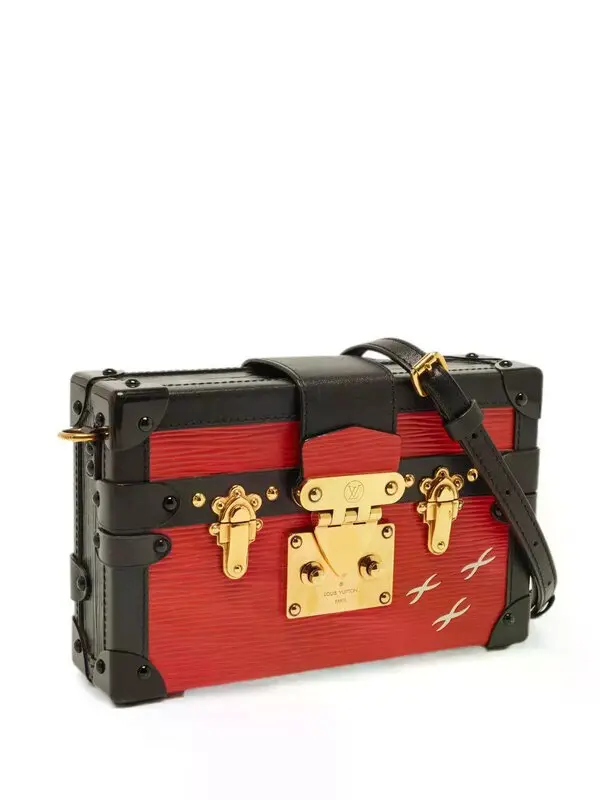 LOUIS VUITTON Petite Malle Épi-leather Shoulder Bag