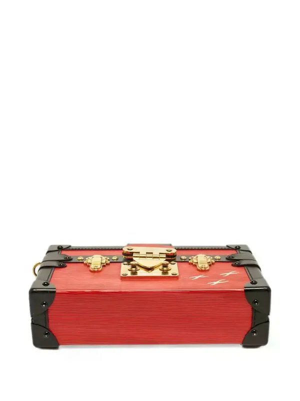 LOUIS VUITTON Petite Malle Épi-leather Shoulder Bag