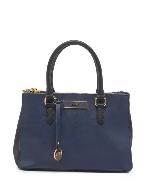 Dkny 2015 Double-zip Leather Tote Bag