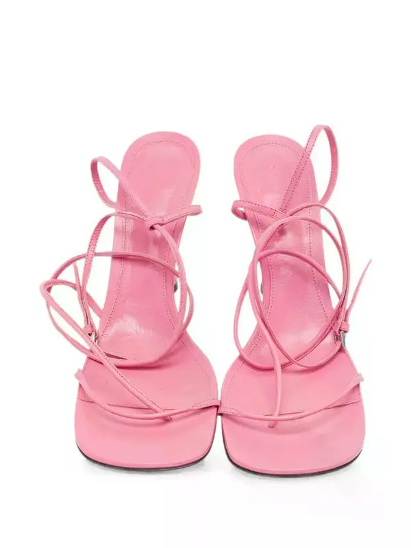 Bottega Veneta Leather Ankle-strap High Heel Sandals