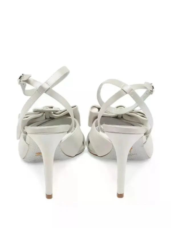Rene Caovilla Bow-embellished Heeled Sandals