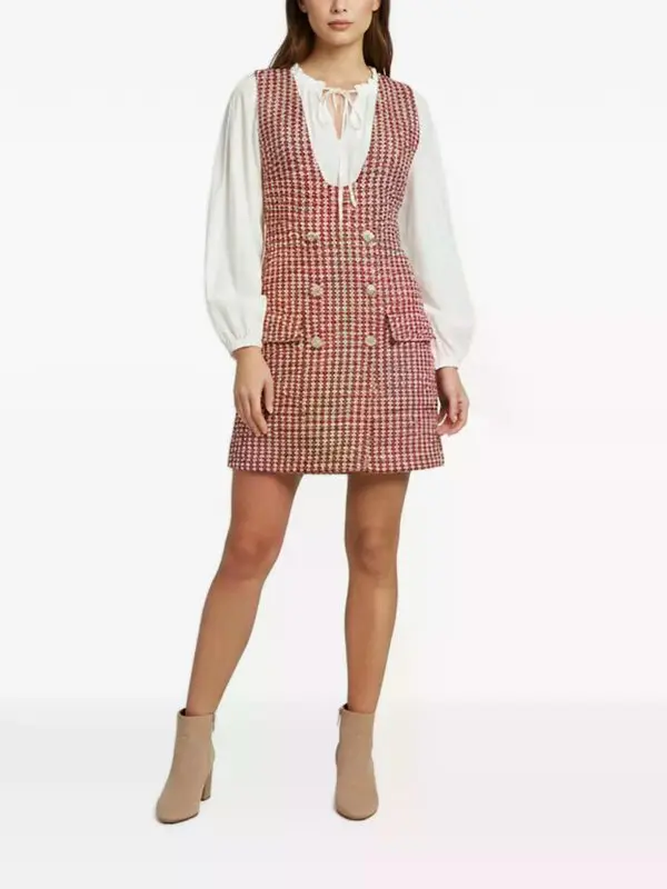 Maje Russi Trompe-l'œil Mini Dress Set