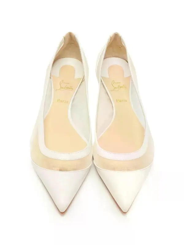 CHRISTIAN LOUBOUTIN Galativi Mesh Ballet Flats