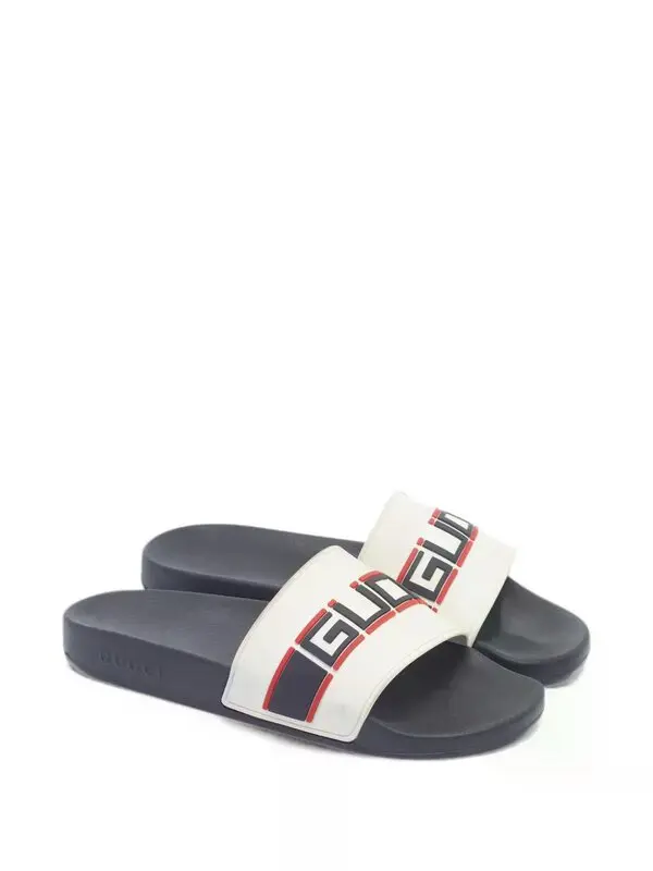 Gucci Logo-detail Slides