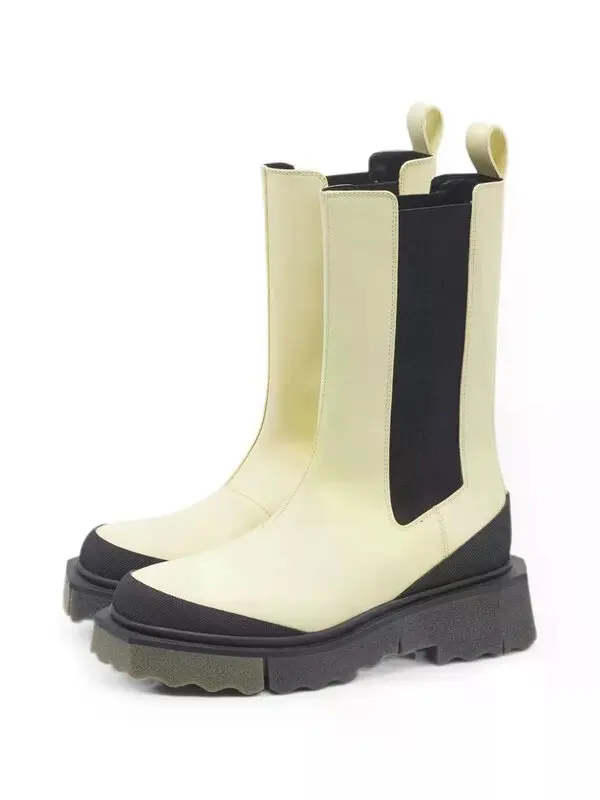 Off-White Sponge Chelsea Boots