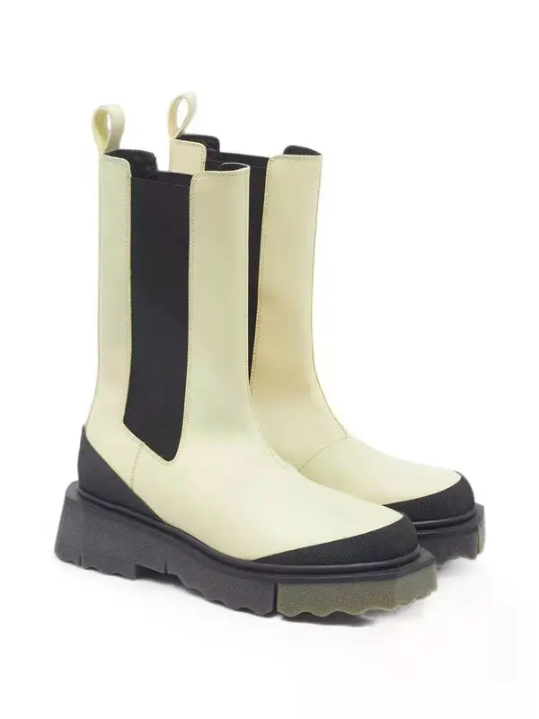 Off-White Sponge Chelsea Boots