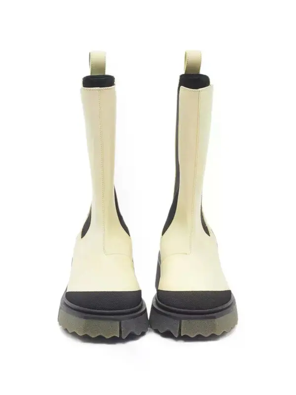 Off-White Sponge Chelsea Boots