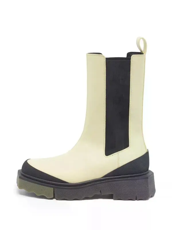 Off-White Sponge Chelsea Boots