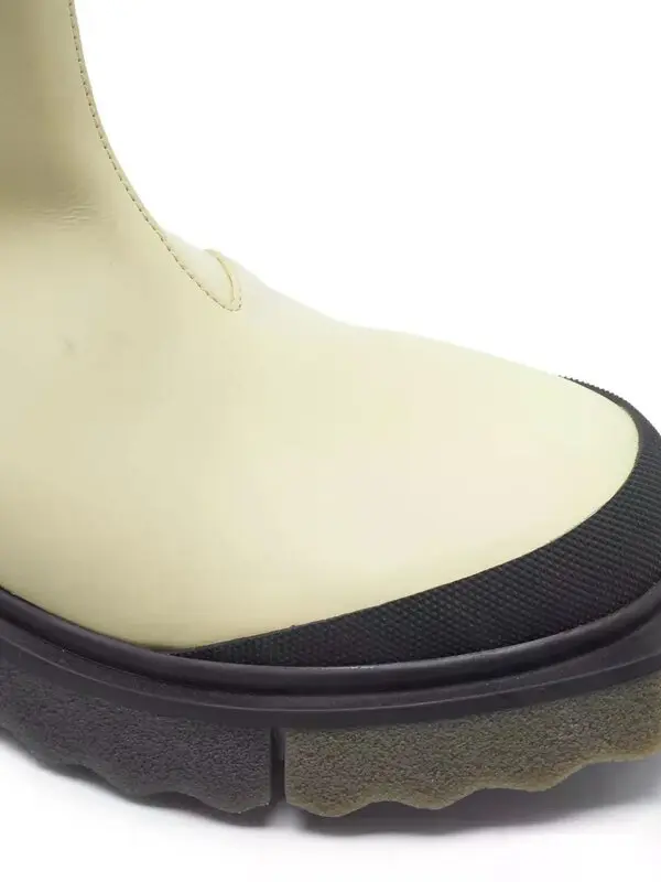 Off-White Sponge Chelsea Boots
