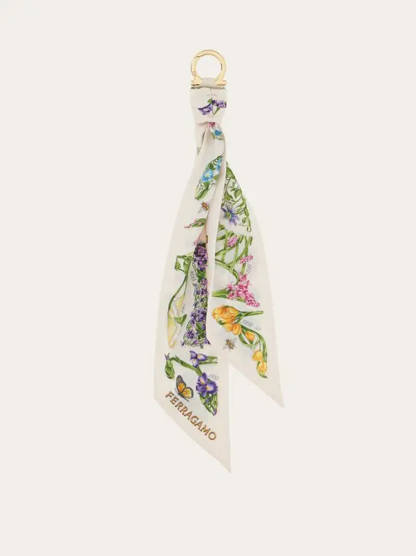 FERRAGAMO Silk Keyholder
