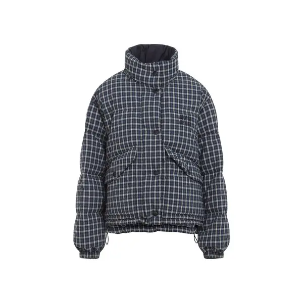 Miu Miu Reversible Down Jacket - Blue