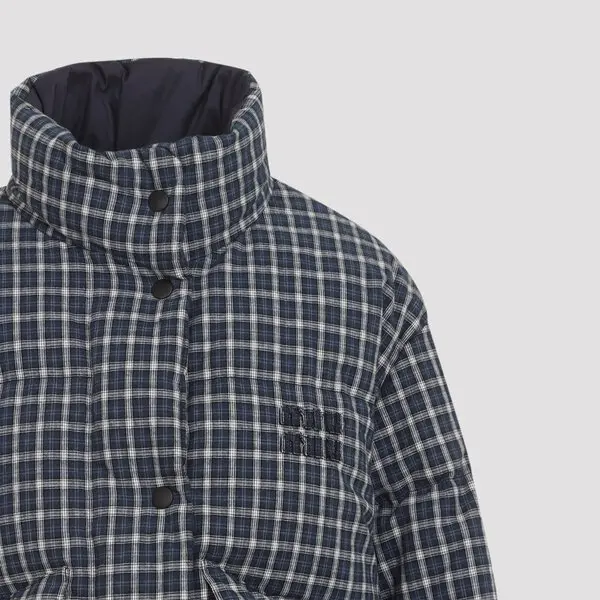 Miu Miu Reversible Down Jacket - Blue
