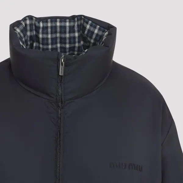 Miu Miu Reversible Down Jacket - Blue