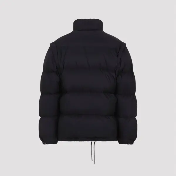 Prada Quilted Down Jacket With Detachable Sleeves