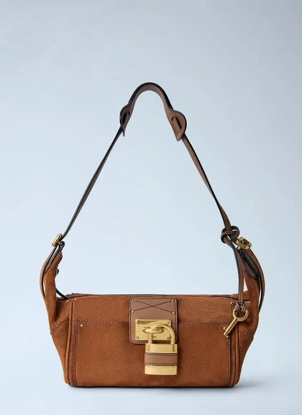 Chloé Paddington Suede Crossbody Bag