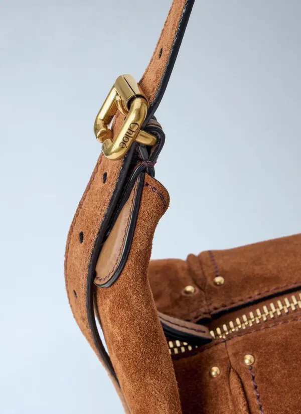 Chloé Paddington Suede Crossbody Bag