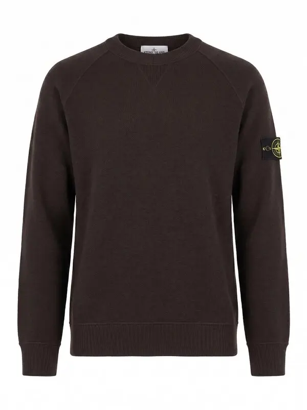 Stone Island Plush Stitch Stretch Crew Neck