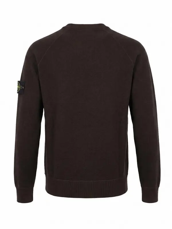 Stone Island Plush Stitch Stretch Crew Neck