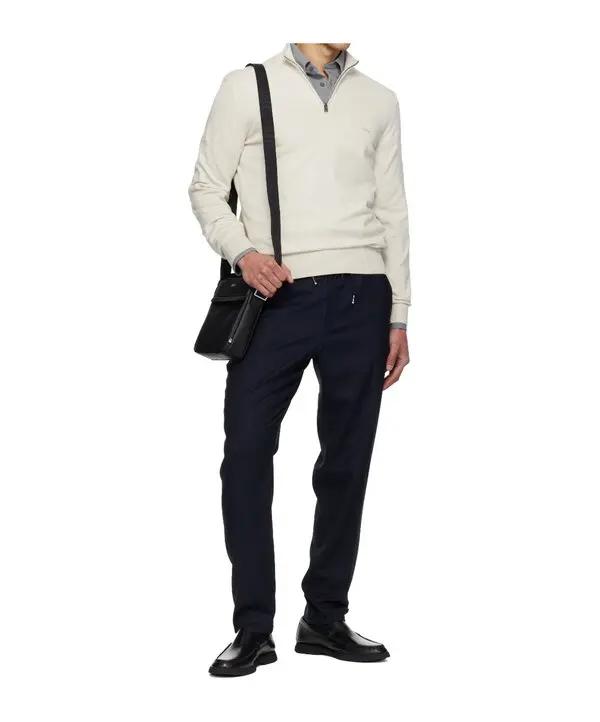 Hugo Boss Embossed Logo Loafers