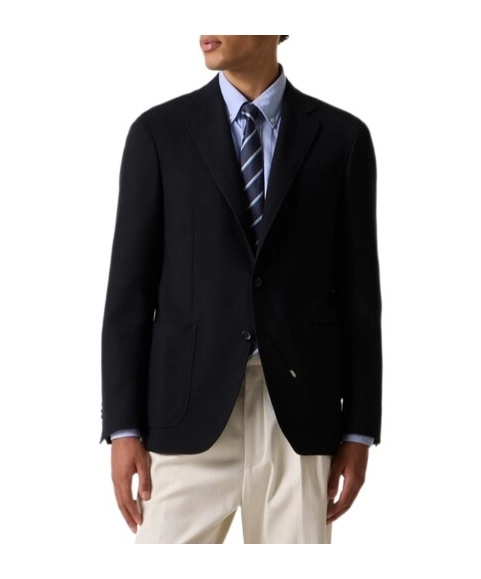 Canali Solid Color Wool Blazer