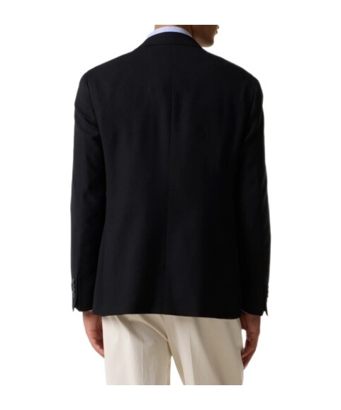 Canali Solid Color Wool Blazer