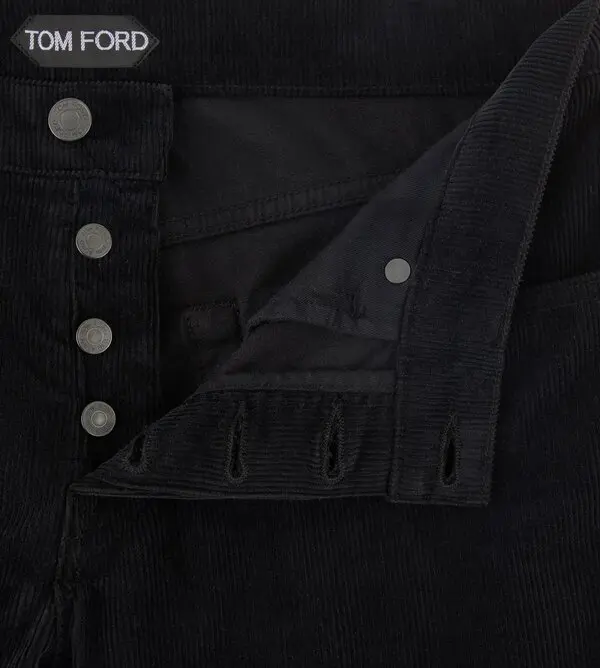TOM FORD Logo-patch Mid-rise Skinny Jeans