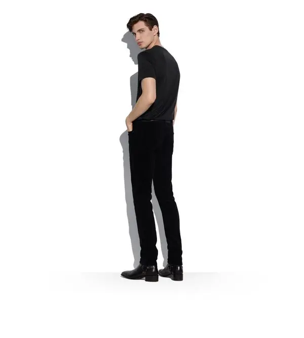 TOM FORD Logo-patch Mid-rise Skinny Jeans