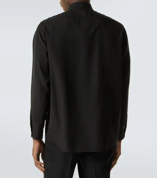 LARDINI Tencel And Linen Shirt