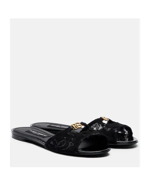 Dolce & Gabbana Dg Lace Slides