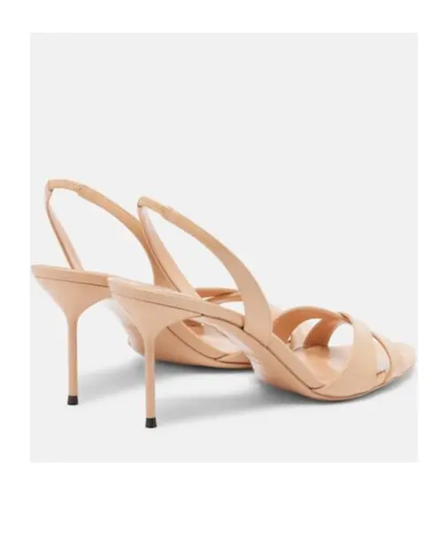 Paris Texas Lidia Patent Leather Slingback Sandals