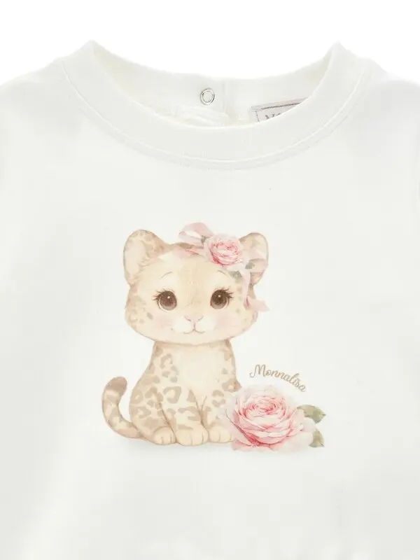 Monnalisa Leopard Print Tracksuit