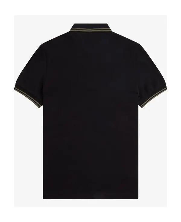 Fred Perry Contrast-trim Cotton Polo Shirt