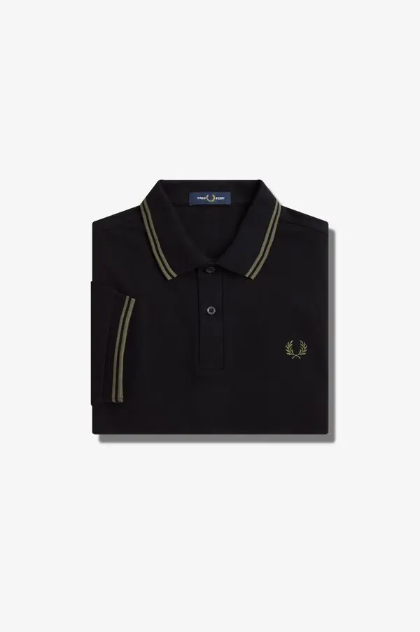 Fred Perry Contrast-trim Cotton Polo Shirt