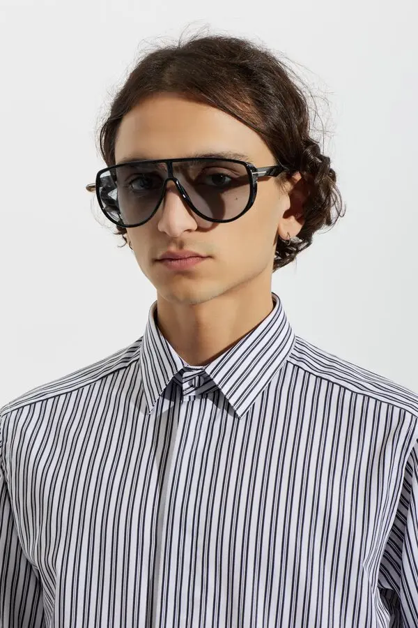 TOM FORD Achilles Sunglasses - Black
