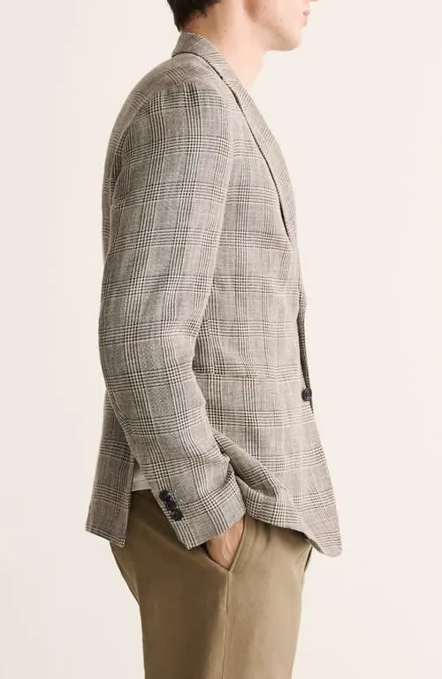 Mango Slim Fit Prince Of Wales Check Sport Coat