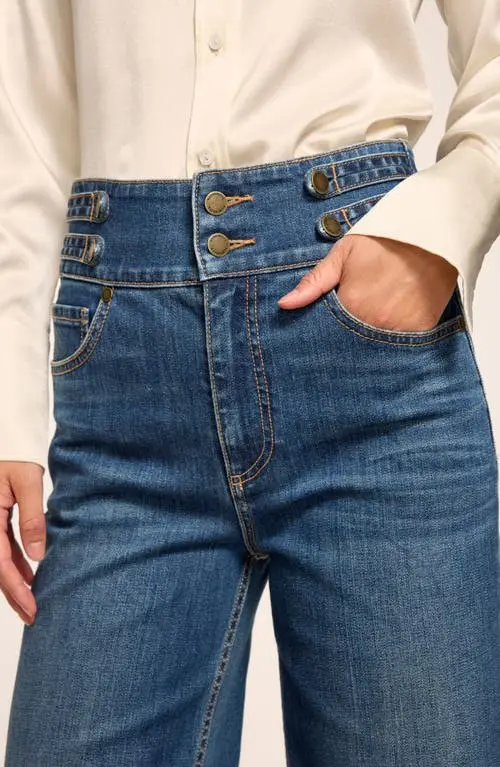 Ramy Brook Liv Crop Wide Leg Jeans