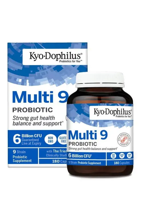 KYO-DOPHILUS Multi 9 Probiotic, Strong Gut Health Balance And Support - None