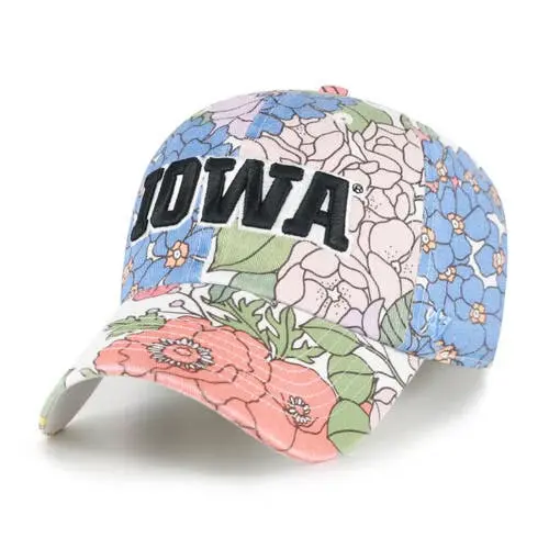 '47 47 Iowa Hawkeyes Florentina Clean Up Adjustable Hat - Green