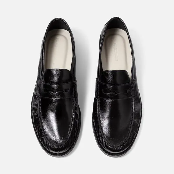 DUKE + DEXTER Cb Ruched Loafer