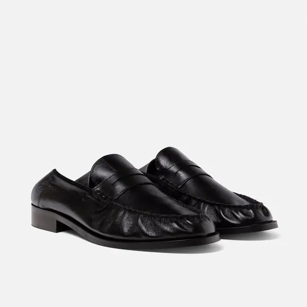 DUKE + DEXTER Cb Foldable Ruched Loafer