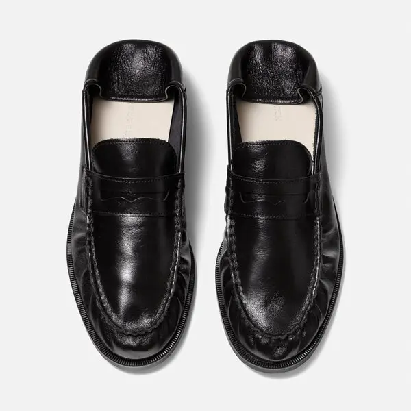 DUKE + DEXTER Cb Foldable Ruched Loafer