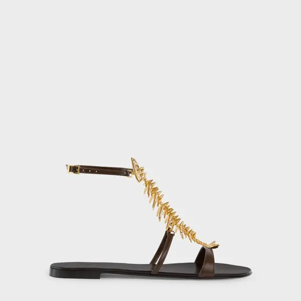 GIUSEPPE ZANOTTI Slim 2.0 Flat Sandals