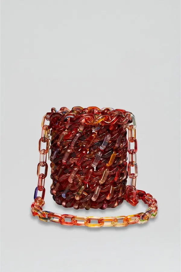 Scanlan Theodore Resin Crossbody Basket