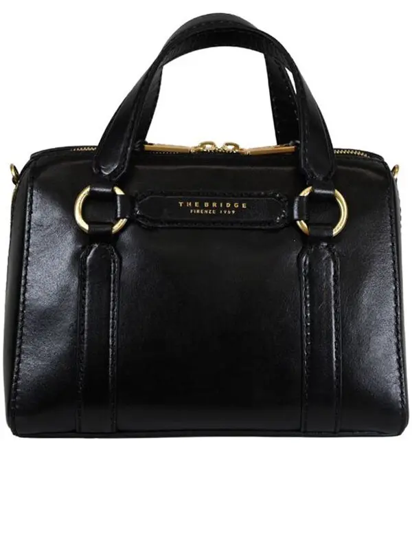 THE BRIDGE Laura Bag With Gold Tone Details
