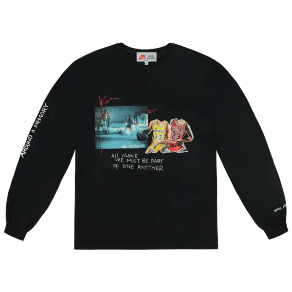 INFINITE ARCHIVES X Matt Mccormick Forever In Our Hearts Long Sleeve Tee Shirt - Black