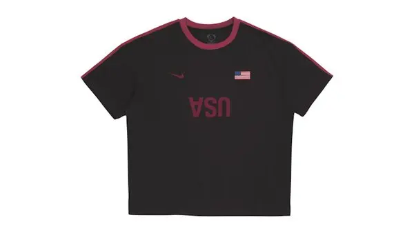 TRAVIS SCOTT Cactus Jack X Nike Usa Total 90 Tee Shirt - Brown